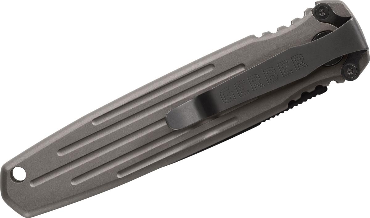 G1306 Couteau Automatique Gerber Applegate Fairbairn Covert Gray Lame ...