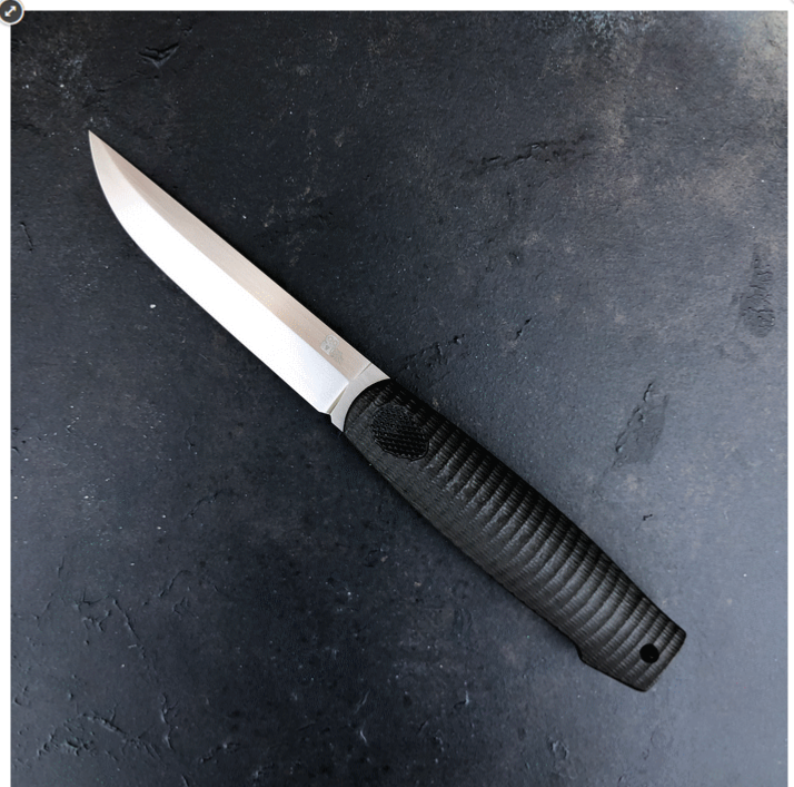 OWL005BLK Poignard Owl Knife North Lame Acier N690 Etui Kydex Made ...