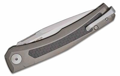 ZT0556 Couteau Zero Tolerance AUTO Lame Acier CPM-MagnaCut Acier Manche ...